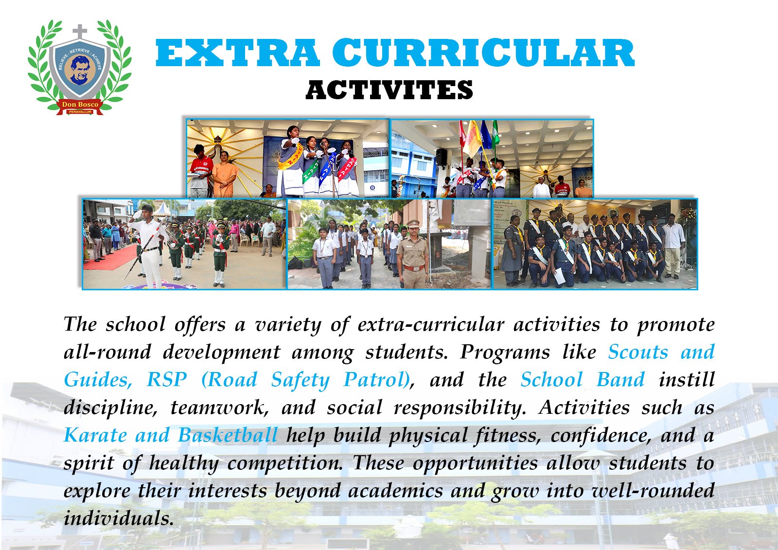 Extra Curricular Activities